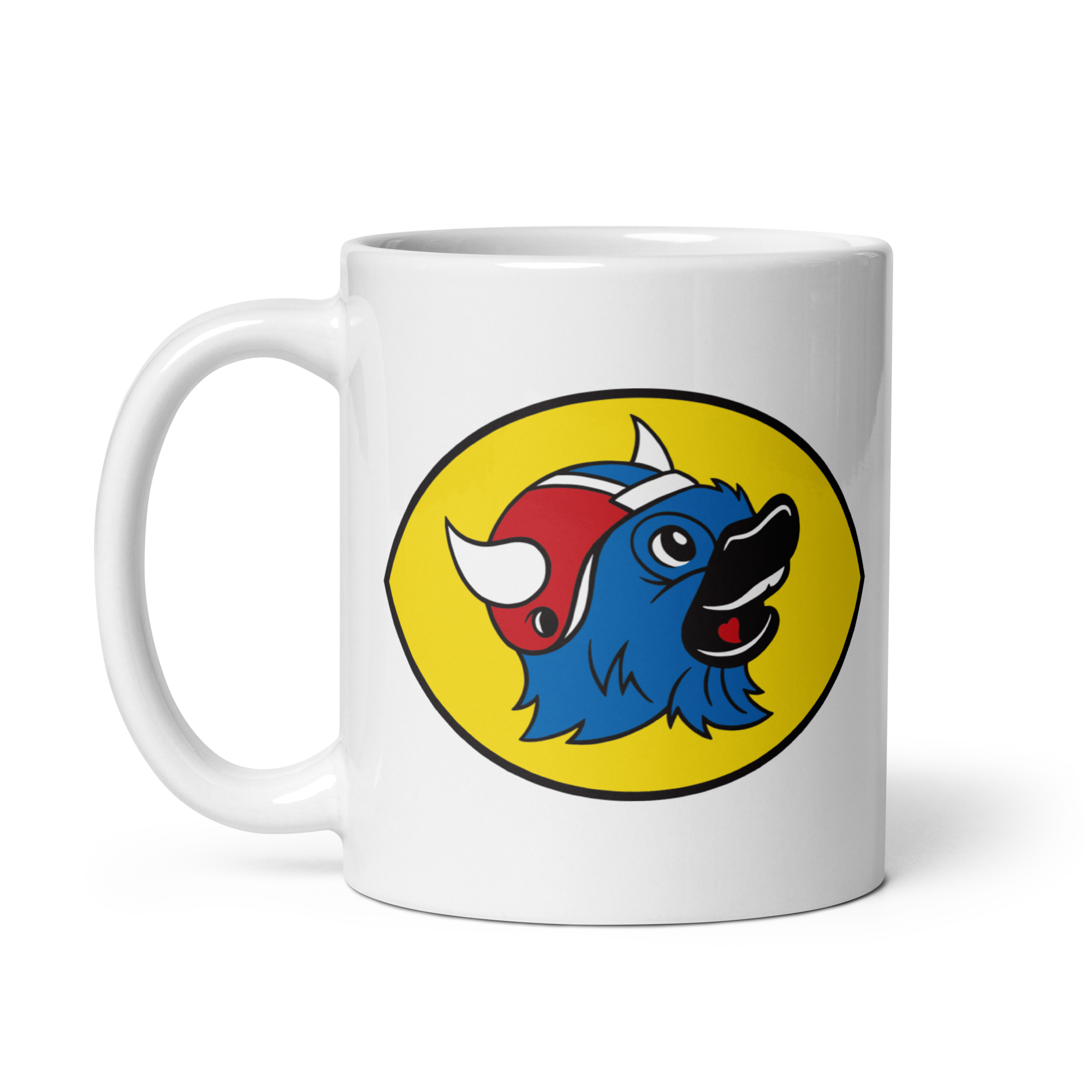 "Buff-ee's" Ceramic Glossy Mug – 26 Shirts