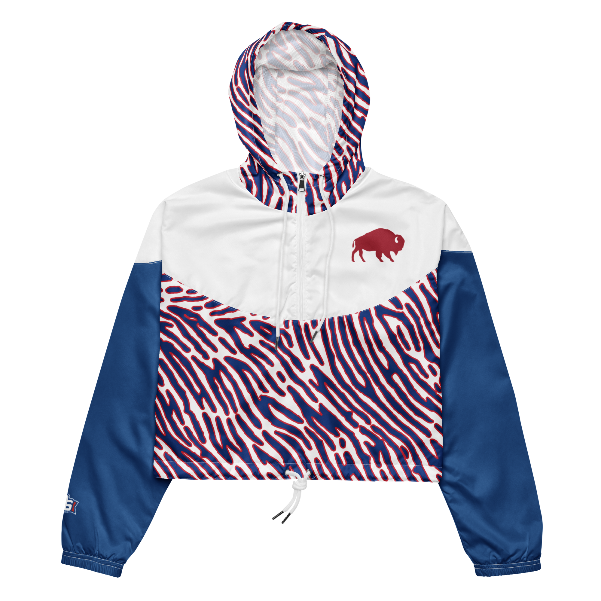 MAFIA GEAR "Mafia Prints" Women’s Cropped Windbreaker – 26 Shirts