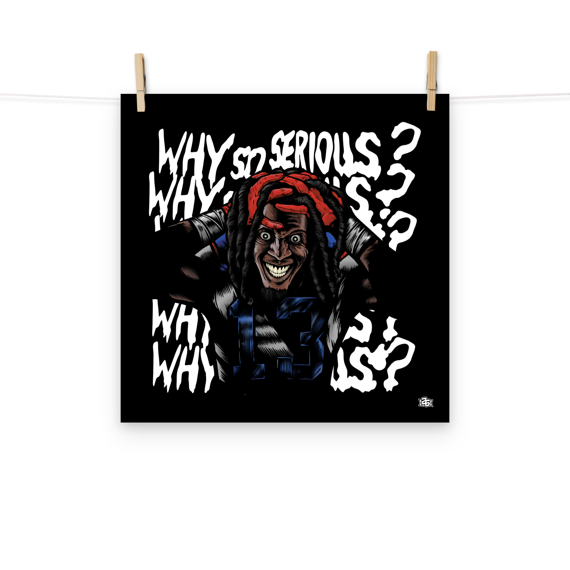 "Why So Serious?" Poster – 26 Shirts