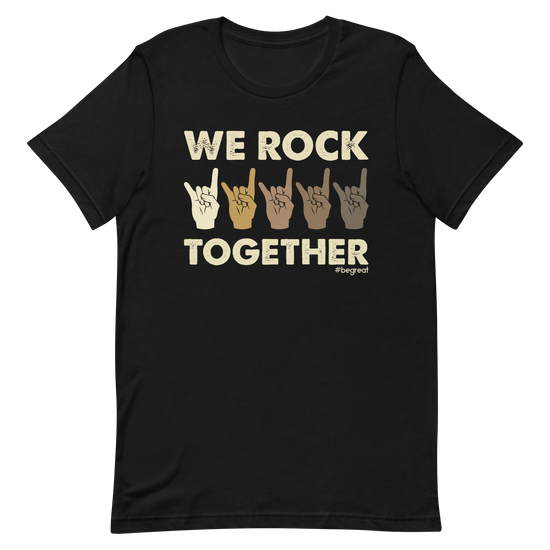 Official Nick Harrison "We Rock Together" T-Shirt (Black) – 26 Shirts