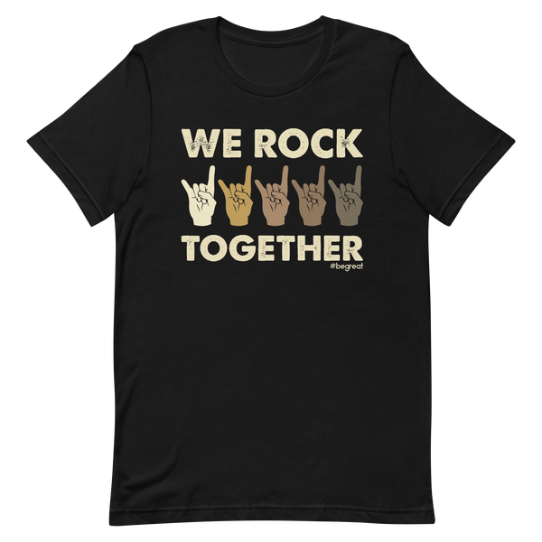 Official Nick Harrison "We Rock Together" T-Shirt (Black) – 26 Shirts
